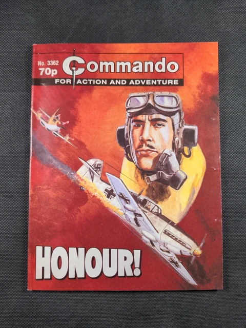 COMMANDO COMIC ISSUE Number 3362 Honour! £4.45 - PicClick UK