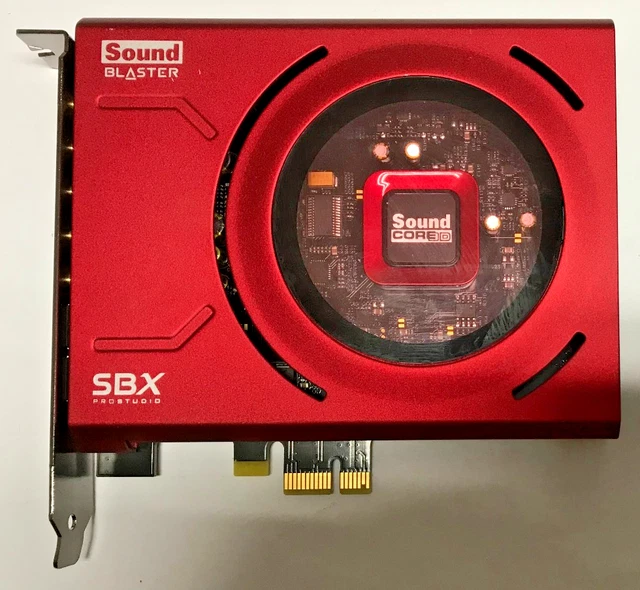 CREATIVE SB1500 SOUND Blaster Z Se Sound Core 3D Pci Express Soundkarte ...