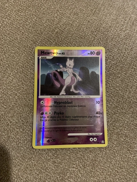 CARTE POKÉMON MEWTWO Holo Reverse 11/146 Diamant & Perle Éveil Des ...