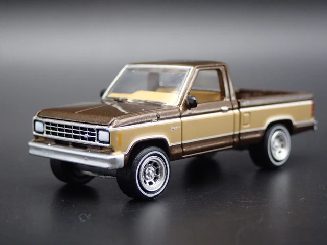 1984 84 FORD Ranger Xl Pickup Truck Rare 1:64 Scale Diorama Diecast ...