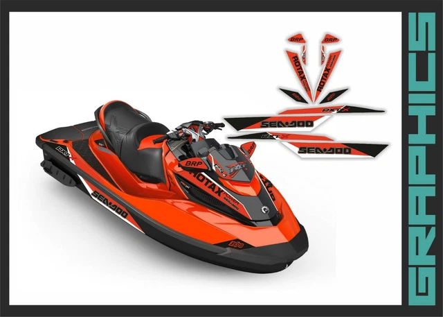 SEADOO RXT RXTX IS AS RS 255 260 300 graphics kit stickers set for 2009 ...