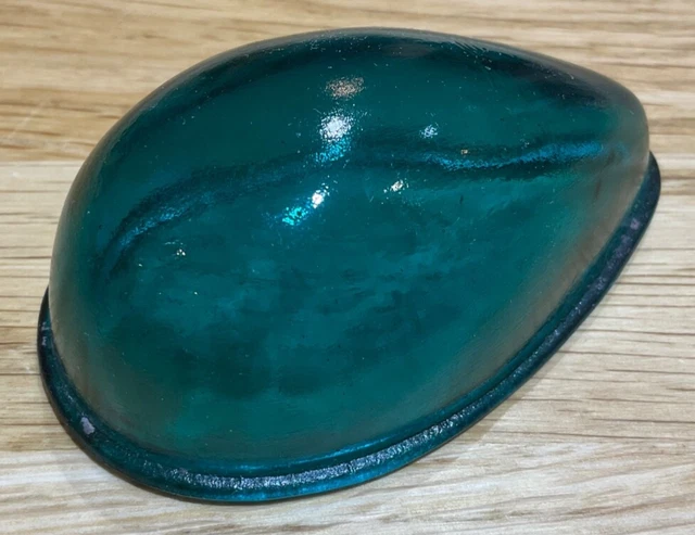 VINTAGE WW2 RAF Aircraft Starboard Wing Navigation Light Lens - 5C/987 ...