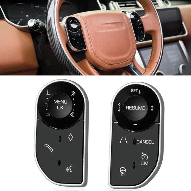 2X LCD STEERING Wheel Control Buttons For Land Rover Range Rover L405 ...