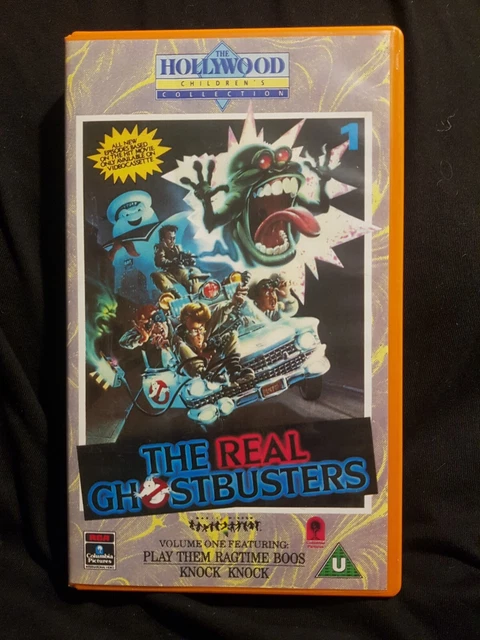 THE REAL GHOSTBUSTERS VOL 1. vintage 80's cartoon VHS video tape £9.99 ...