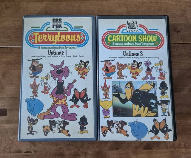 TERRYTOONS CARTOON SHOW x2 V2000 Pre Cert MGM (not VHS BETAMAX) £21.52 ...
