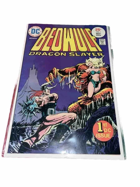 BEOWULF: DRAGON SLAYER #1 1st Appearance of Beowulf DC Comics Bronze ...