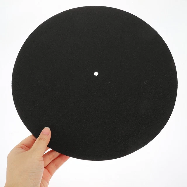 FELT RECORD PLAYER Mat Turntable Platter Slipmat Plate Protectors Vinyl ...