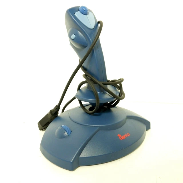 GENIUS FLIGHT 2000 Joystick Simulator Controller F-21 Flightstick 15 ...