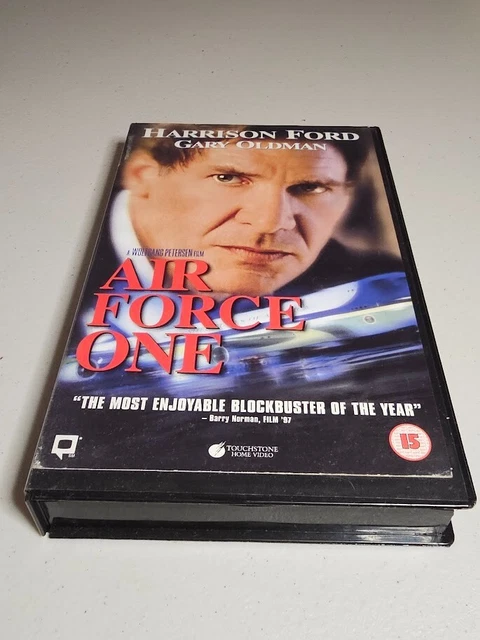 AIR FORCE ONE VHS Harrison Ford Super Rare Big Box Ex Rental Video Tape ...