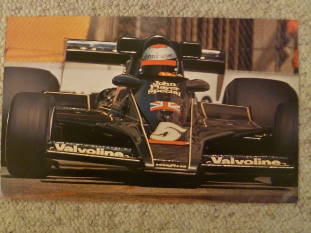 1978 MARIO ANDRETTI Lotus Formula 1 GP Race Car Print Picture Poster ...