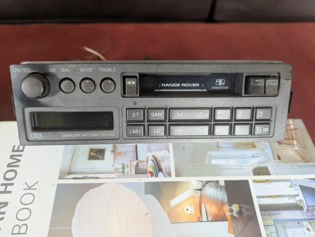 RARE 1980S RANGE Rover Classic Vogue SE Radio Cassette Stereo Clarion ...
