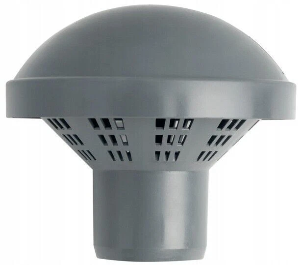 WASTE PIPE GREY Cap 50mm Sewer Tube Socket Soil Pipe Air Vent £9.99 ...