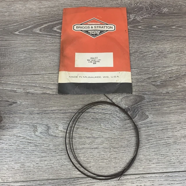BRIGGS & STRATTON 26633 Control Wire Replaces 691026 Genuine Nos Oem ...