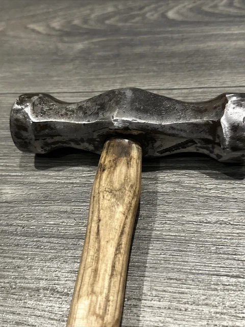 VINTAGE WW2 BRITISH Military Blacksmiths hammer, Military Stamped 1945 ...
