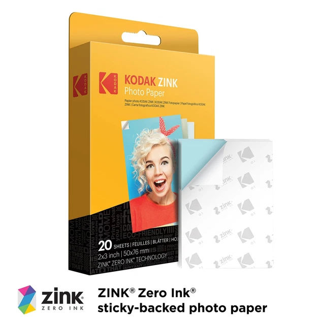 STEP INSTANT PHOTO Printer with Bluetooth/NFC Zink Technology & App for ...