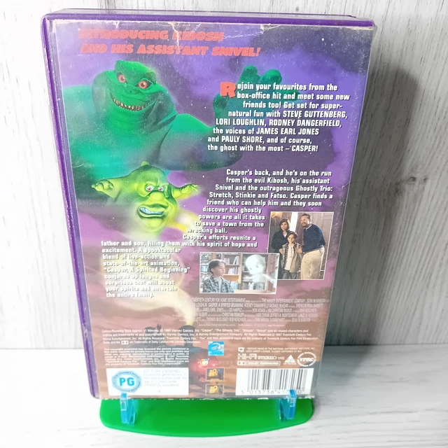 CASPER A SPIRITED Beginning Vhs Tape - Rare Retro Movie Comedy Kids £13 ...