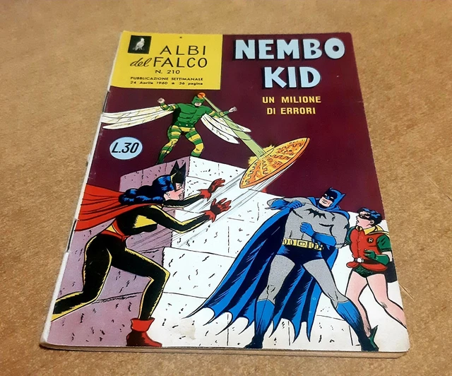 ALBI DEL FALCO NEMBO KID ed. Mondadori 1960 N. 210 OTTIMO EDICOLA EUR 8 ...