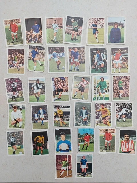 32 X Stickers from FKS Wonderful World of Soccer Stars 1972/73 rare £25 ...