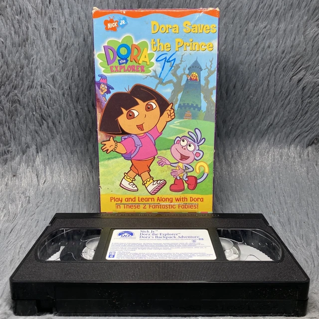 DORA THE EXPLORER - Dora Saves the Prince VHS Tape 2002 Nickelodeon ...