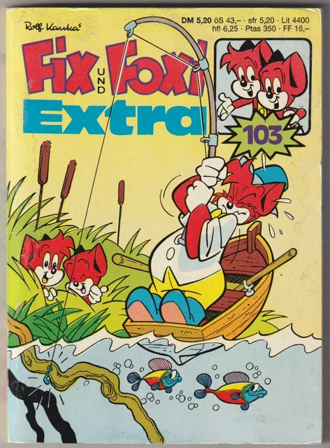 FIX & FOXI EXTRA #103, Pabel/Kauka 1986 COMIC-TASCHENBUCH Z2 EUR 15,00 ...