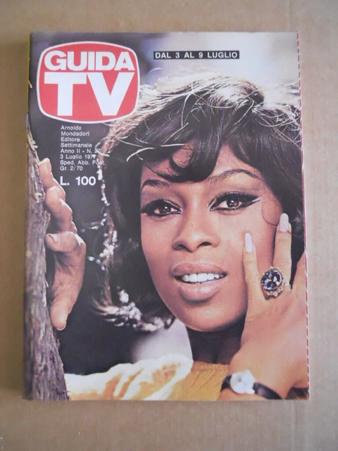 GUIDA TV N 27 1977 Copertina Lola Folana [G435] EUR 6,10 - PicClick IT