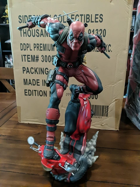 SIDESHOW COLLECTIBLES DEADPOOL Premium Format Statue-Exclusive 40/1000 ...