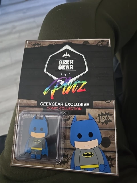 BATMAN GEEK GEAR exclusive Pinz comic collection #0001 £8.52 - PicClick UK