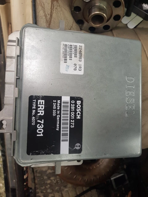 RANGE ROVER P38 Diesel Engine ECU 2.5 ERR 7301 Bosch Early Type £45.00 ...