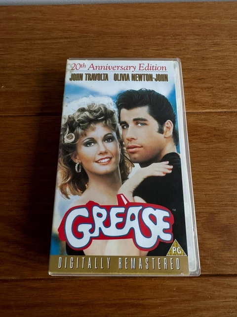 GREASE VHS VIDEO £5.99 - PicClick UK