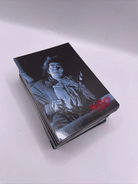UNIVERSAL MONSTERS OF The Silver Screen - Complete 90 Trading Card Base ...