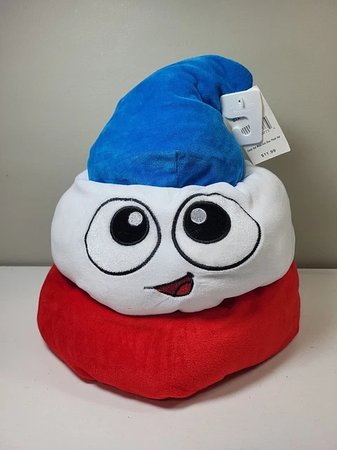 SIX FLAGS POOP Emoji 4th Of July 12” Plush Hat Red White Blue £17.27 ...