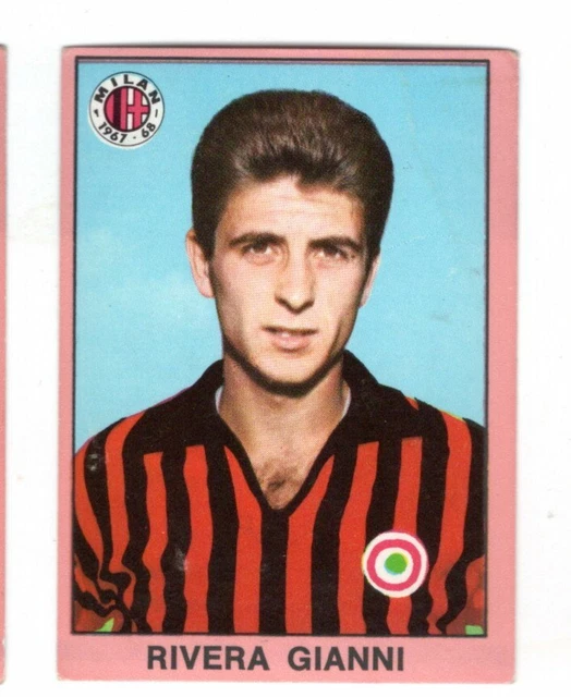 FIGURINA MIRA TUTTI I CALCIATORI 1967 MILAN RIVERA GIANNI EUR 15,00 ...