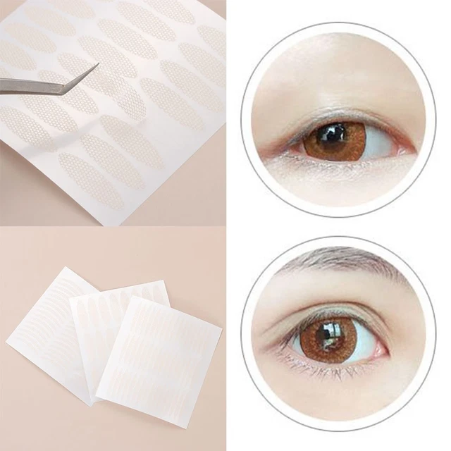 UP TOOL SELF-ADHESIVE Invisible Eyelid Sticker Double-fold Eyelid ...