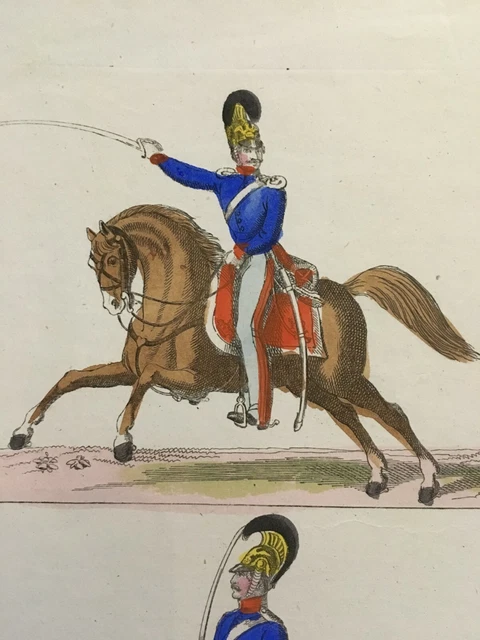 JOHAN MICHAEL VOLTZ (1784-1858) militaires Prusse Empire napoléon ...