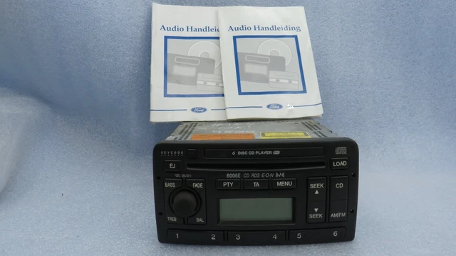 FORD FOCUS PUMA - Autoradio / CD-Player 6006 CD RDS / 3S71-18C815-CA # ...