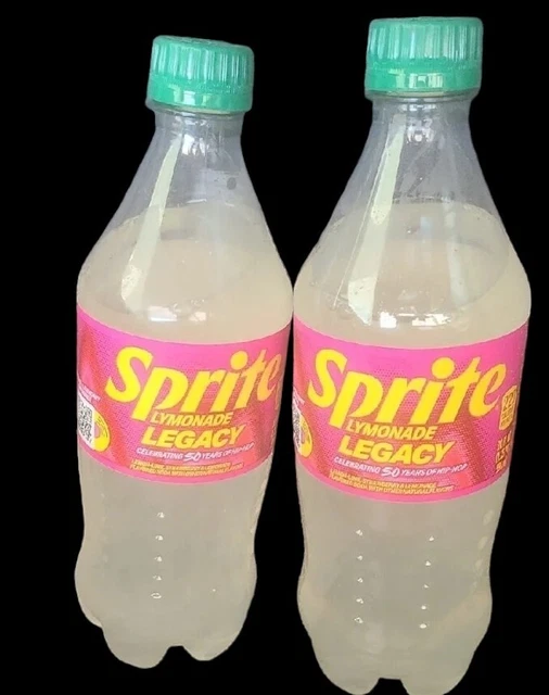 SPRITE LYMONADE LEGACY LIMITED EDITION 2x20oz bottles Sprite Lemonade £ ...