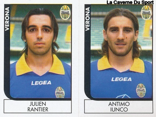 658 PANTIER/IUNCO ITALIA Verona Serie B Sticker Calciatori 2006 Panini ...