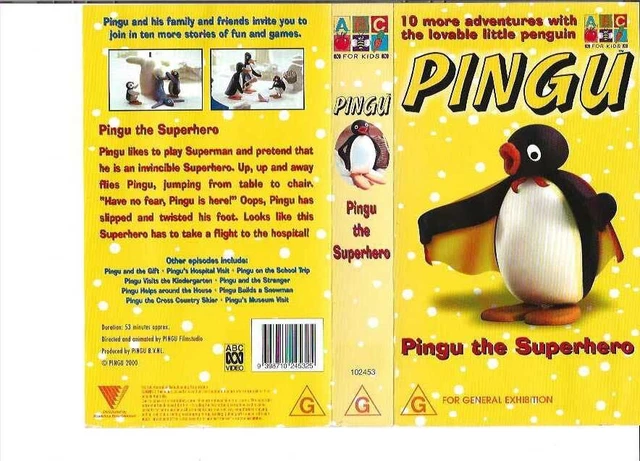PINGU THE SUPER Hero Vhs £61.07 - PicClick UK