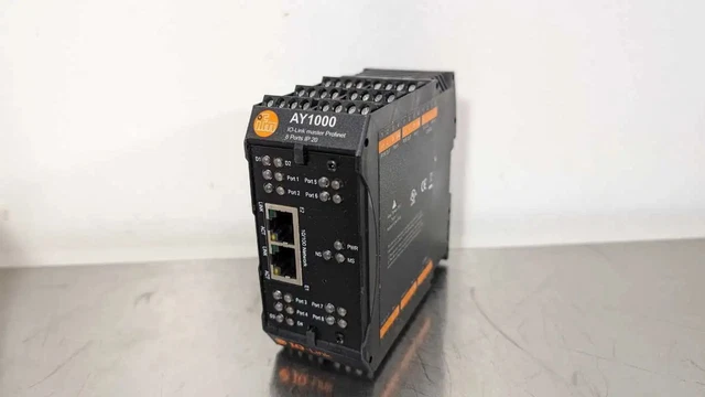 IFM EFECTOR AY1000 IO-Link Master Profinet 8 Ports IP 20 $1,209.75 ...