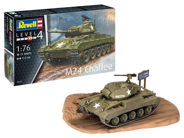 REVELL 03323 M24 Chaffee WWII Bausatz in 1:76 Neu EUR 6,99 - PicClick DE