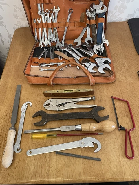 BT BRITISH TELECOM Engineers Tool Bag, mainly spanner’s some other ...