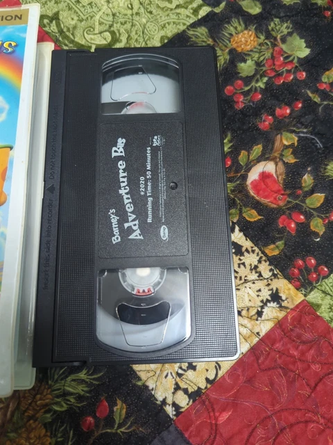 BARNEY'S ADVENTURE BUS Classic Collection VHS Video Tape 50 Minutes ...