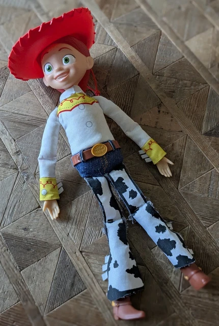 DISNEY TOY STORY Jessie Pull String Talking Doll Thinkway Toys 15 ...