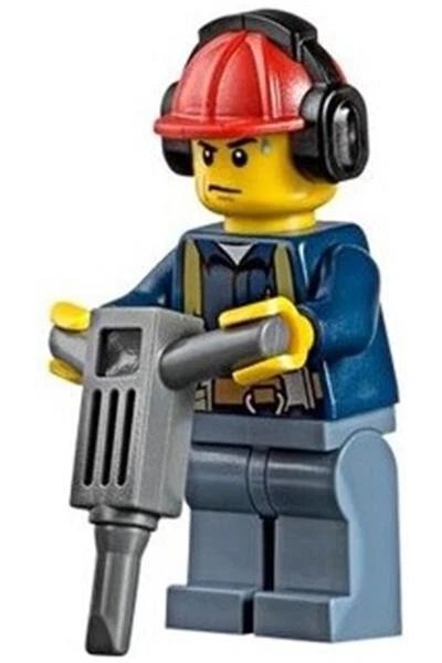 LEGO MINIFIGURE CITY - Construction Worker (cty0541) Set 60074 EUR 1,99 ...
