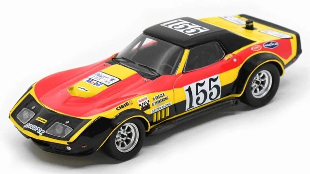 MODEL CAR SCALE 1:43 spark Model Chevrolet Corvette C3 vehicles road H ...