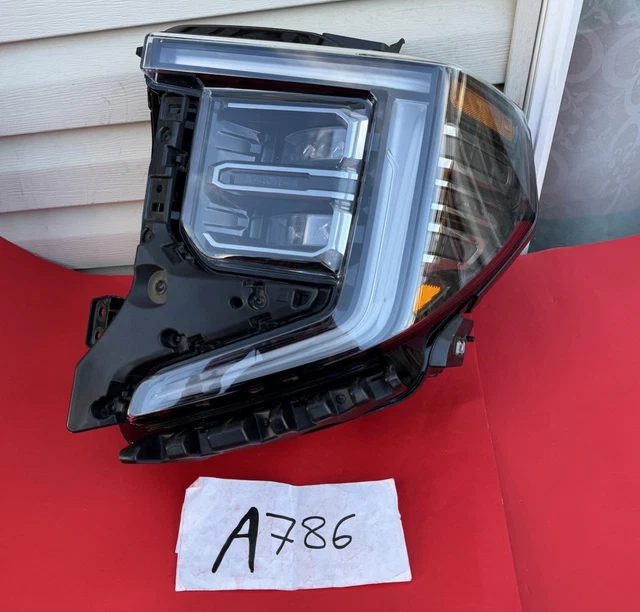 2022-2025 GMC SIERRA 1500 AT4 AT4X Left Driver LED Headlight Head Lamp ...