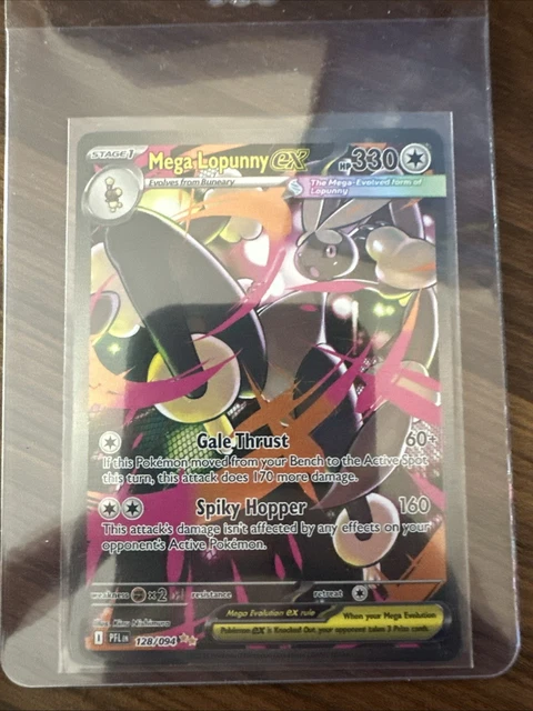 MEGA LOPUNNY EX 128/094 Me02: Phantasmal Flames Holo Near Mint £26.91 ...