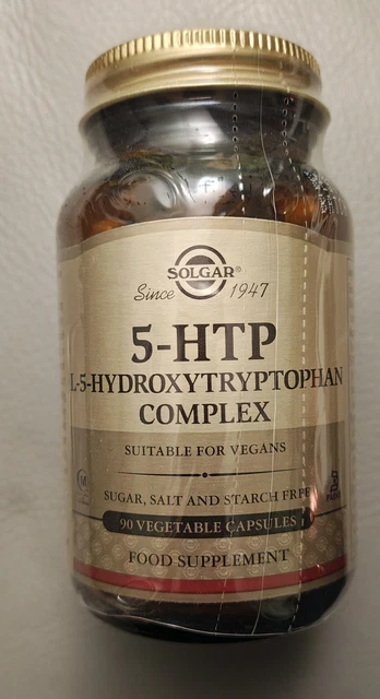 SOLGAR 5-HTP COMPLEX 90 Vegetable Capsules NEW & Sealed ! £21.49 ...