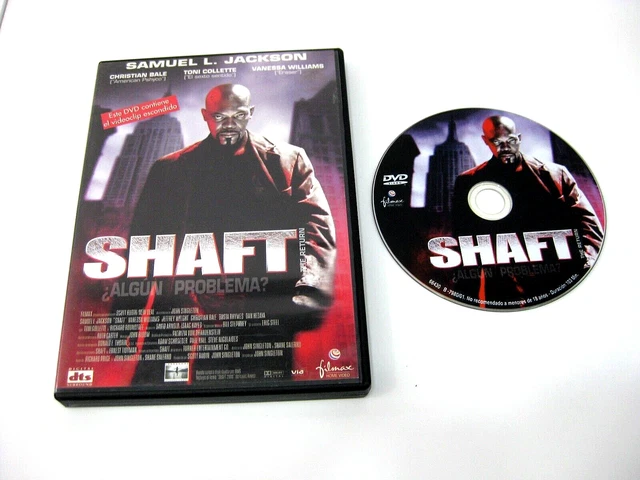 SHAFT DVD SAMUEL L. Jackson Christian Bale Toni Collette Vanessa ...