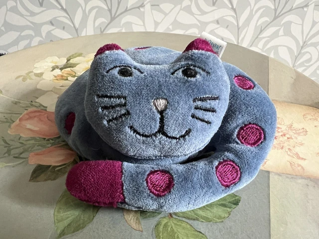 JELLYCAT ‘I AM Cat Nap’ Retired 3.5” Immaculate With Tag Blue Purple ...